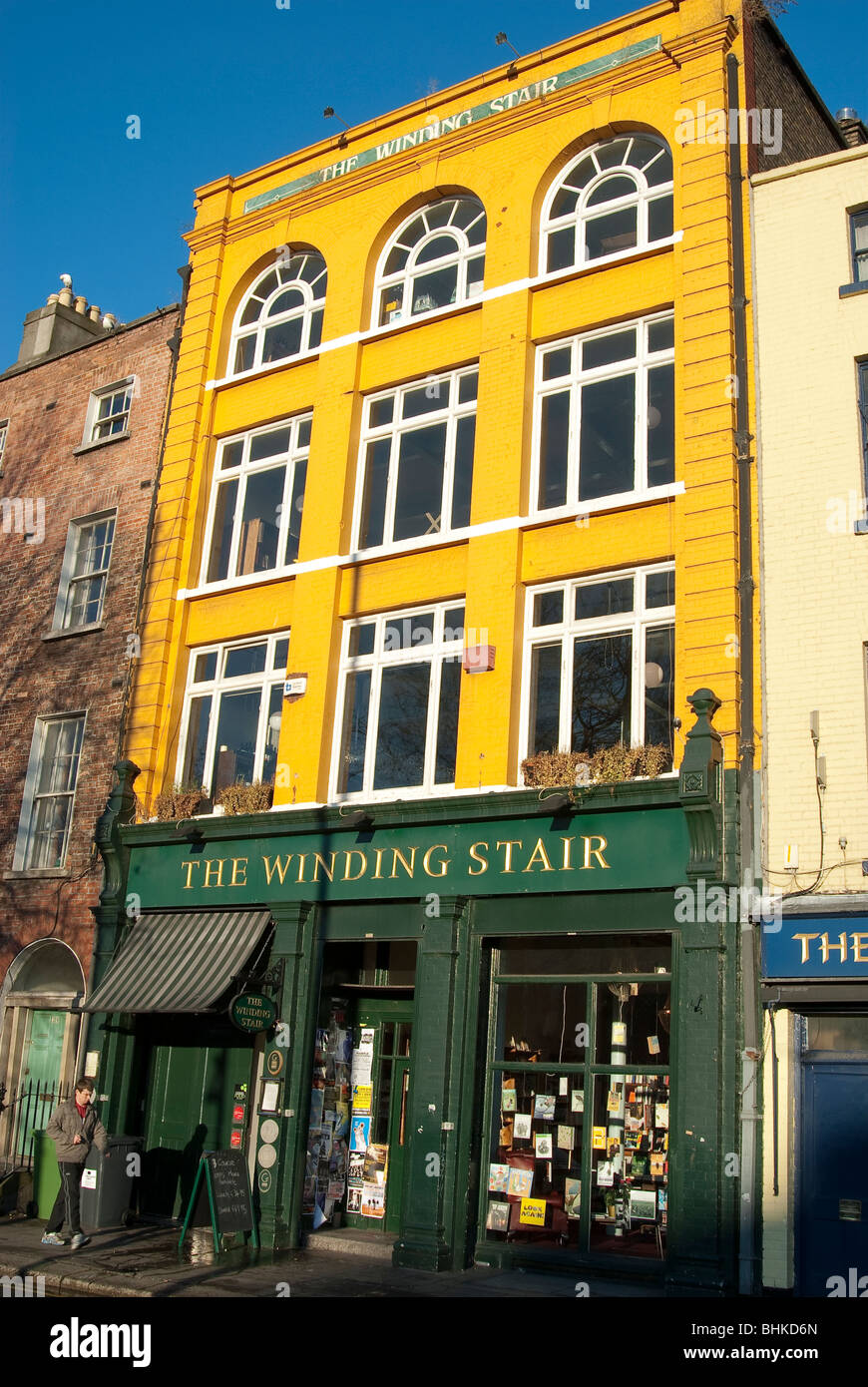 Winding Stair Bookshop and Restaurant, Dublin Stock Photo - Alamy