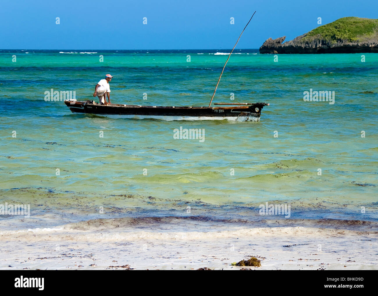 Fishing Boat, Watamu, Kenya, Africa Stock Photo - Alamy