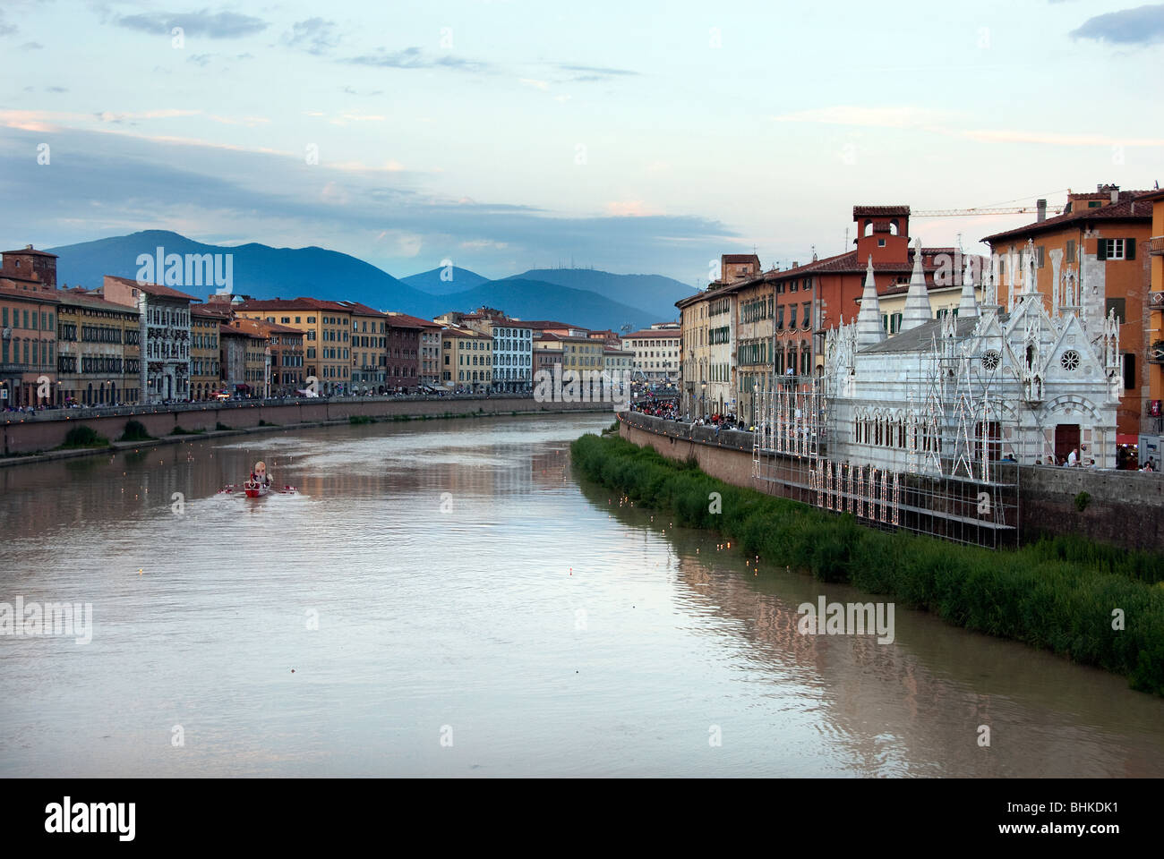 Pisa italy on the river arno hi-res stock photography and images - Alamy