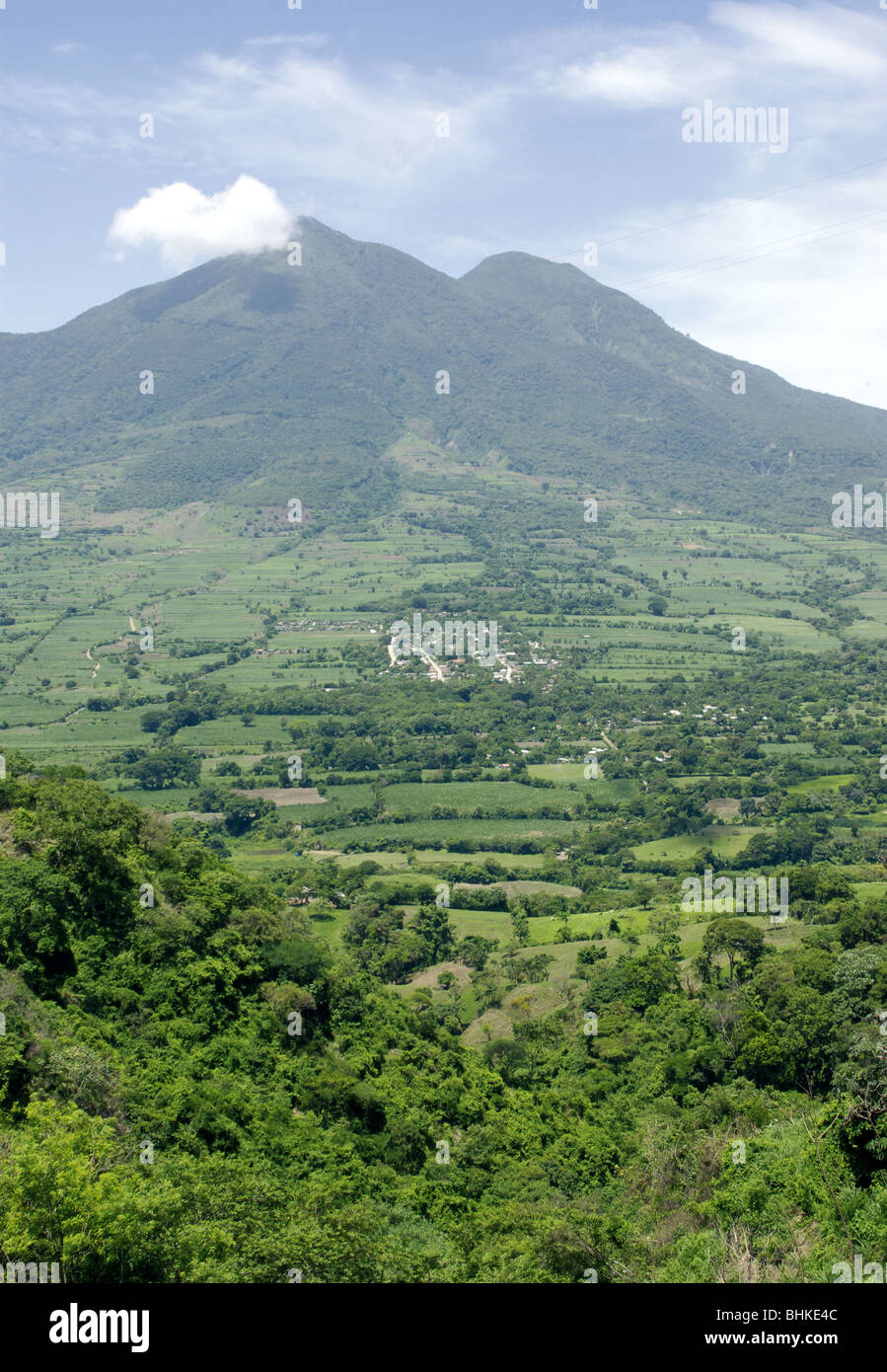 El Salvador. Chichontepec volcano Stock Photo - Alamy