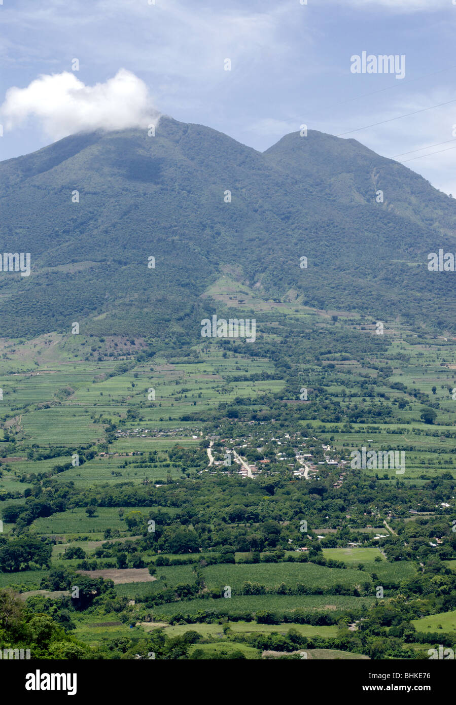 El Salvador. Chichontepec volcano Stock Photo - Alamy
