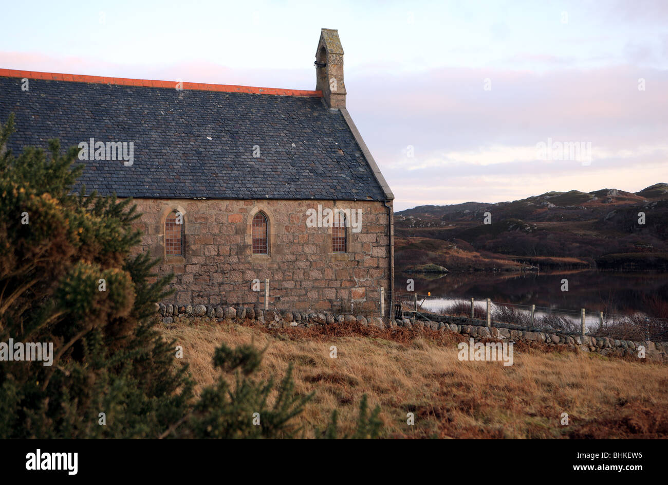 St. Ernan's Church Creich on the Ross of Mull Stock Photo - Alamy