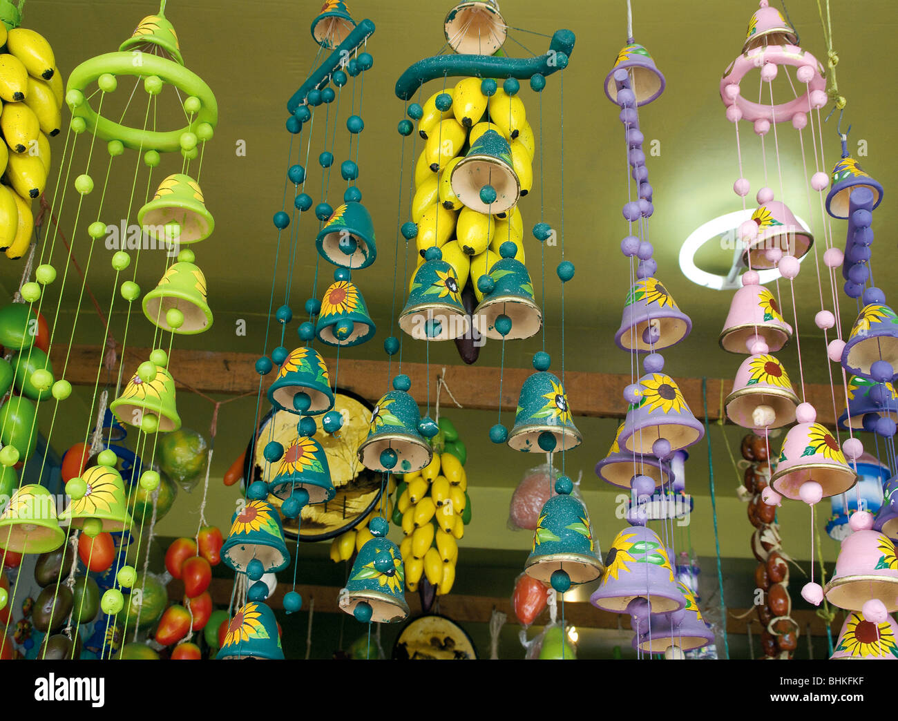 El Salvador. Ilobasco town. Ceramics crafts Stock Photo - Alamy