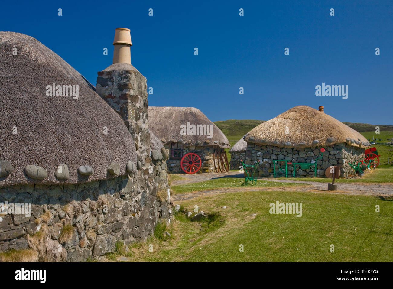 Museum of Island Life Kilmuir Isle of Skye Scotland Stock Photo - Alamy