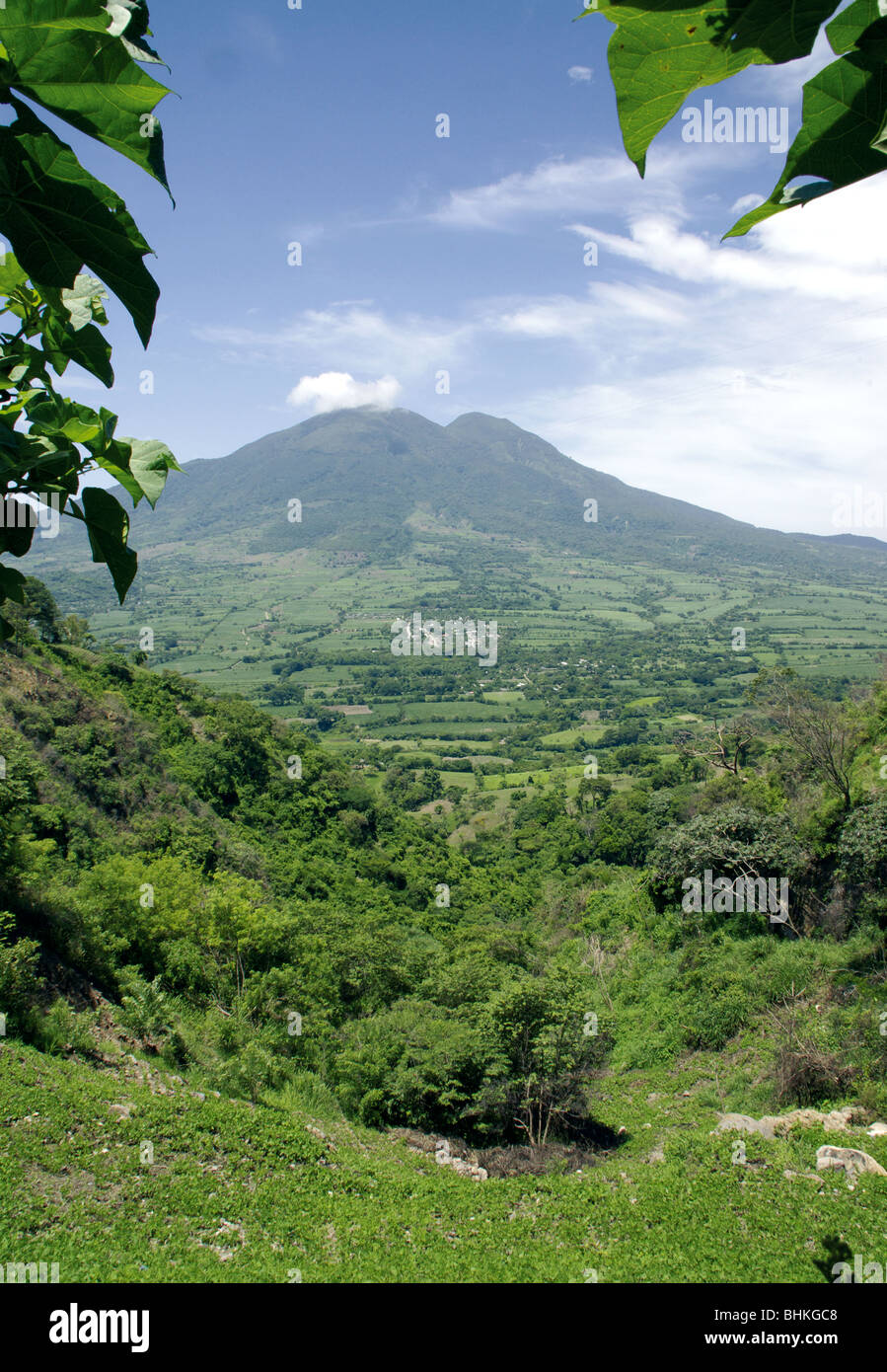 El Salvador. Chichontepec volcano Stock Photo - Alamy