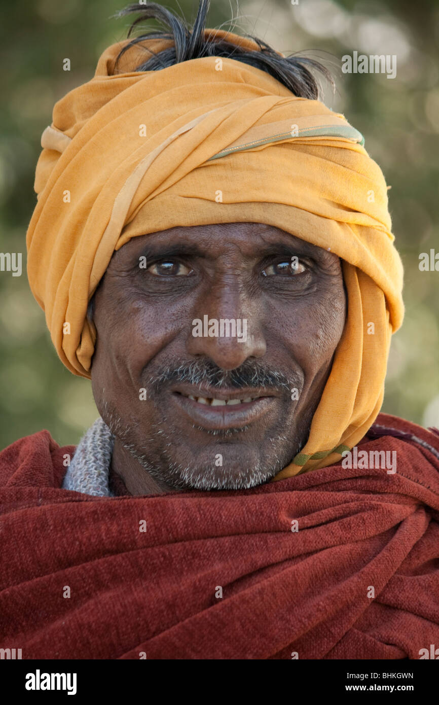 A portrait of a rural man in traditional cloths Stock Photo - Alamy
