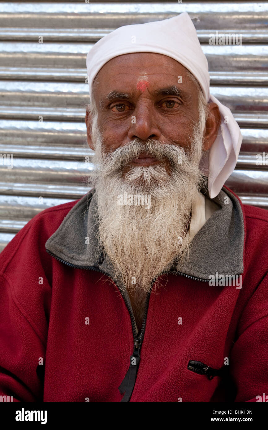 Indian holy man hi-res stock photography and images - Alamy