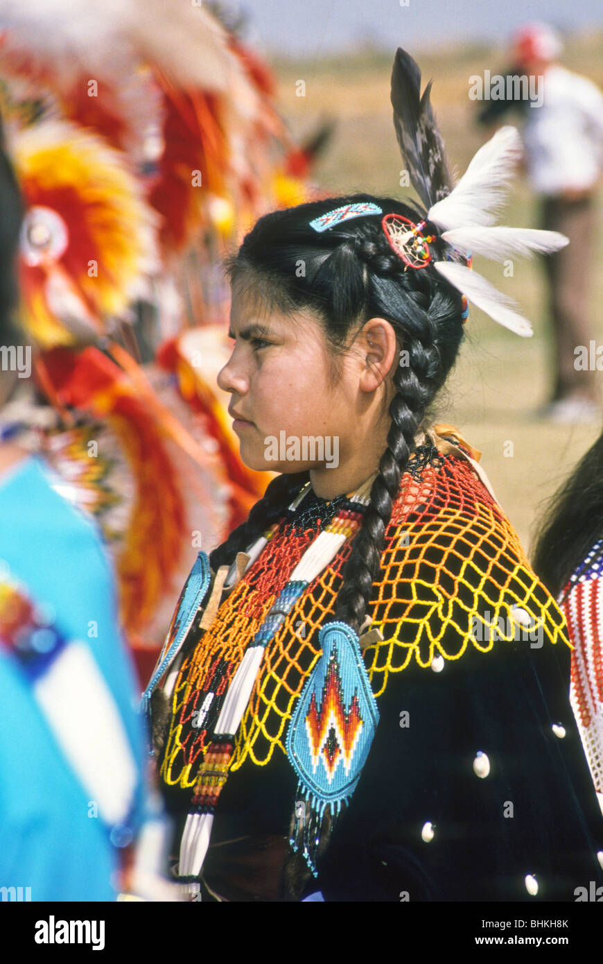 Indian Dance show compete contest event ethnic native American costume ...