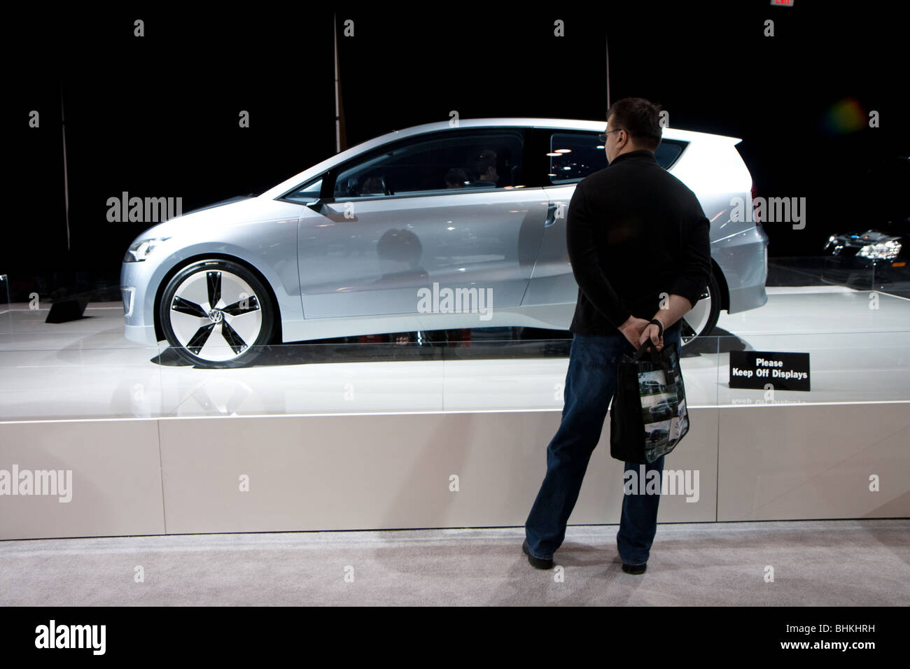 Volkswagen Concept Hybrid Car Uplite "Side View Stock Photo - Alamy