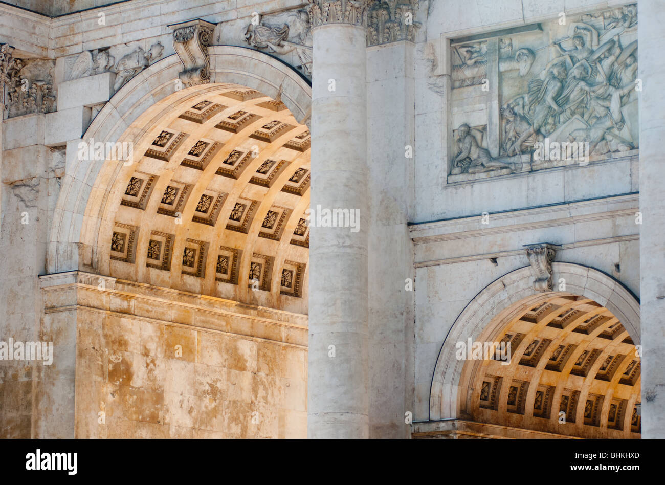 Siegestor (Victory gate) in Munich, Germany Stock Photo - Alamy