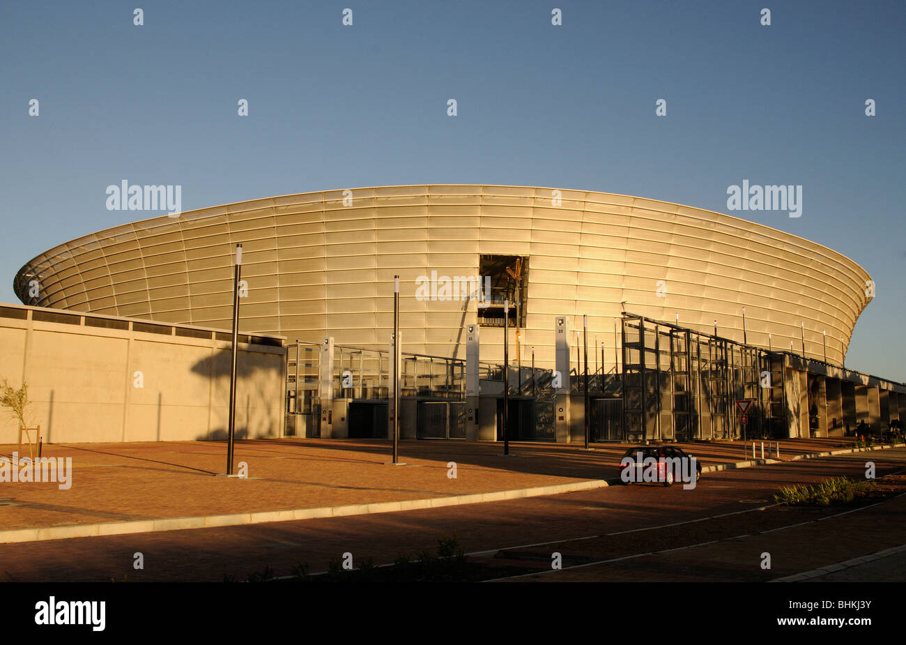 The modern design of Green Point Stadium Cape Town South Africa venue ...