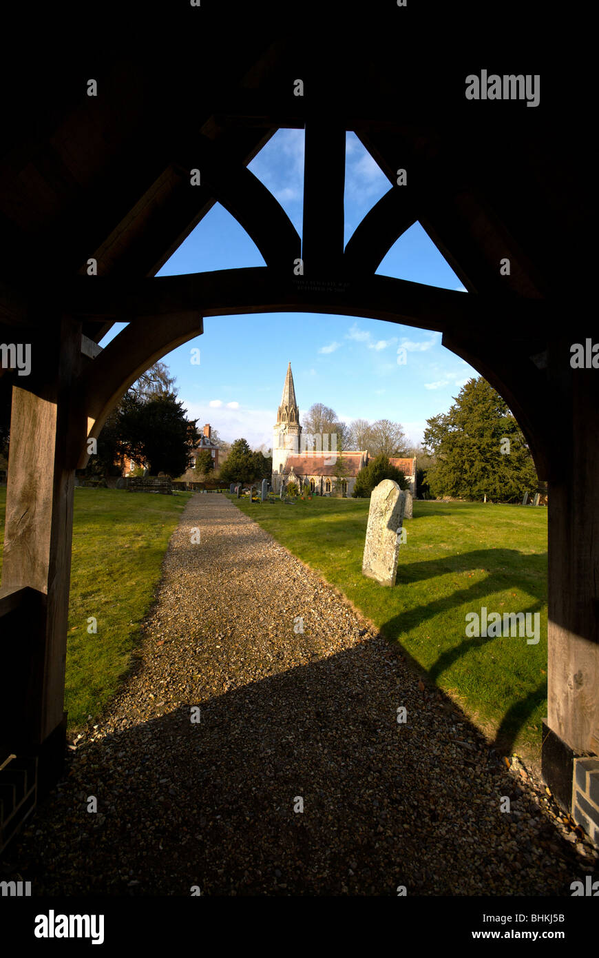 Lynch gate hi-res stock photography and images - Alamy