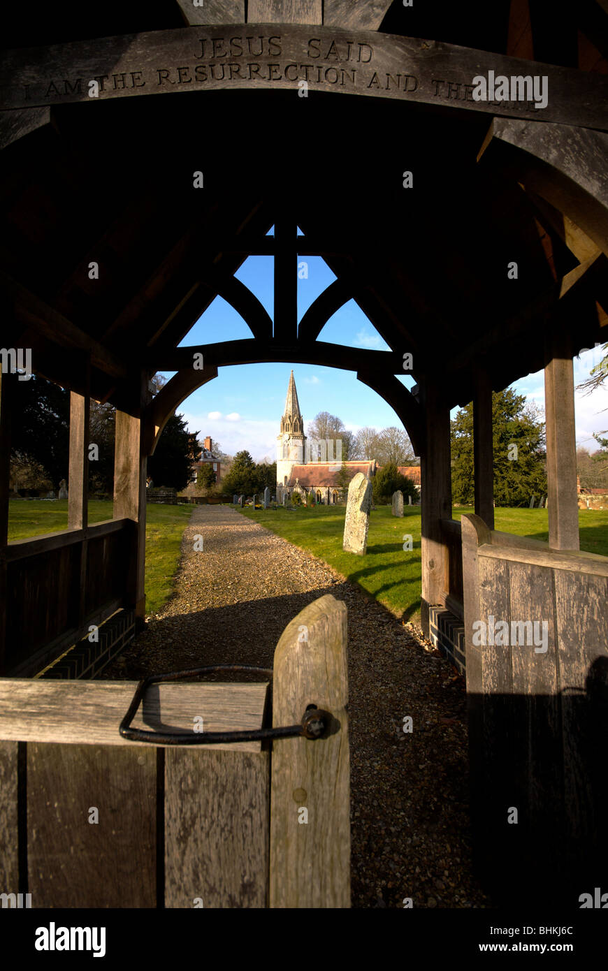 Lynch gate hi-res stock photography and images - Alamy