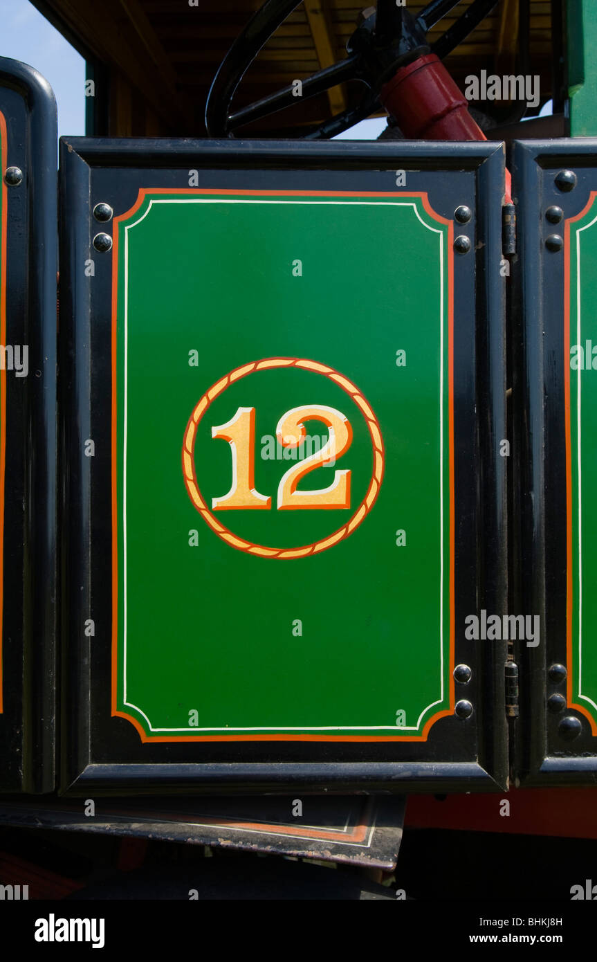 Number 12 (twelve) sign on a green background Stock Photo - Alamy