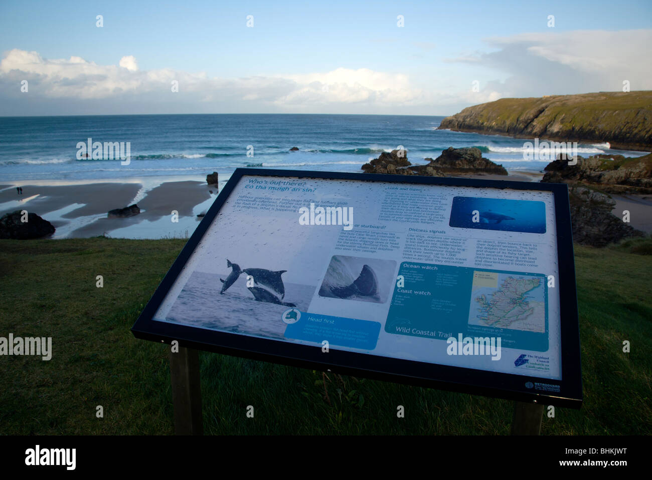 Durness Highland Scotland UK Beach Storm Sky Sea Stock Photo - Alamy
