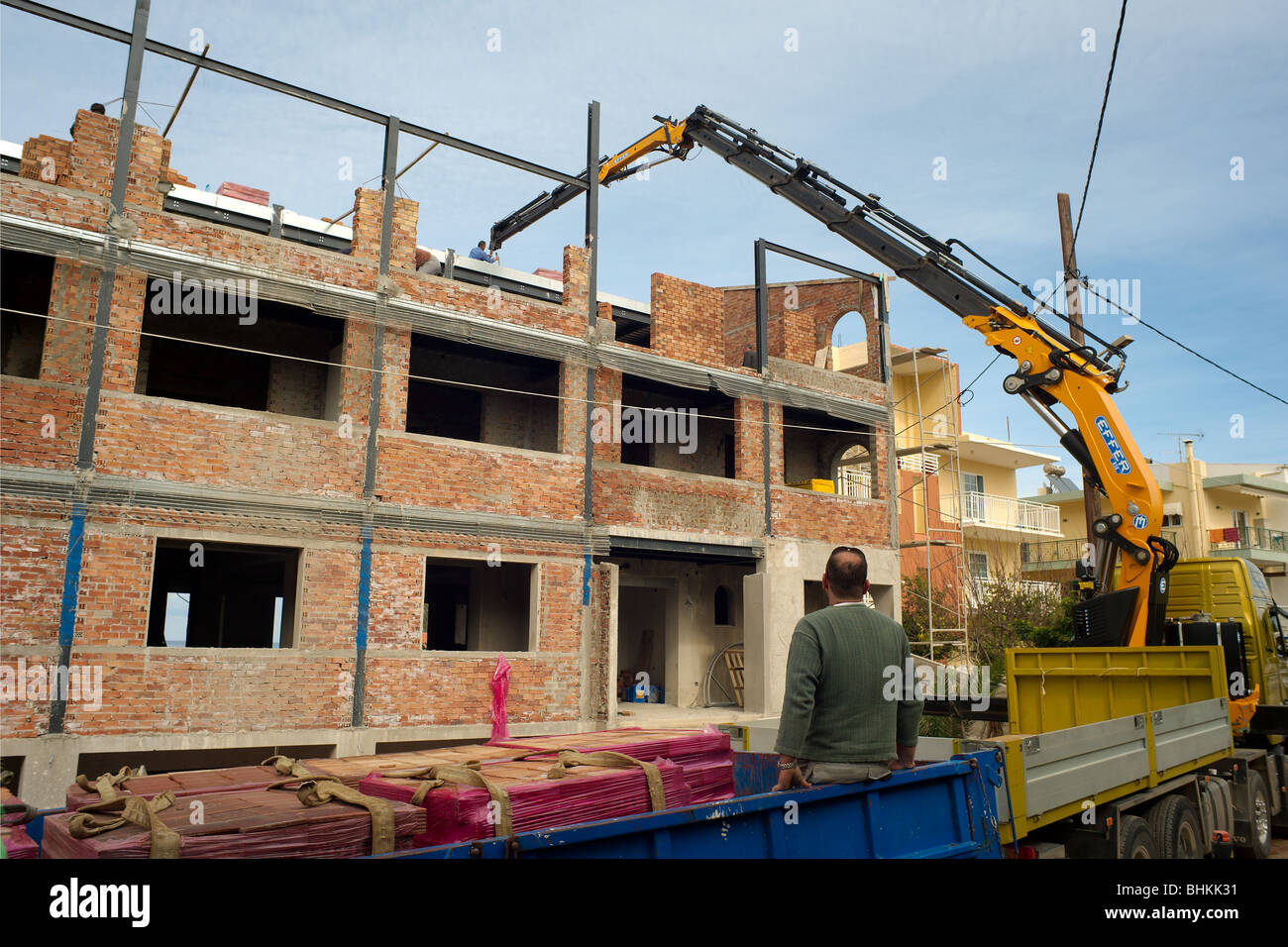 Lorry Crane Stock Photos & Lorry Crane Stock Images - Alamy