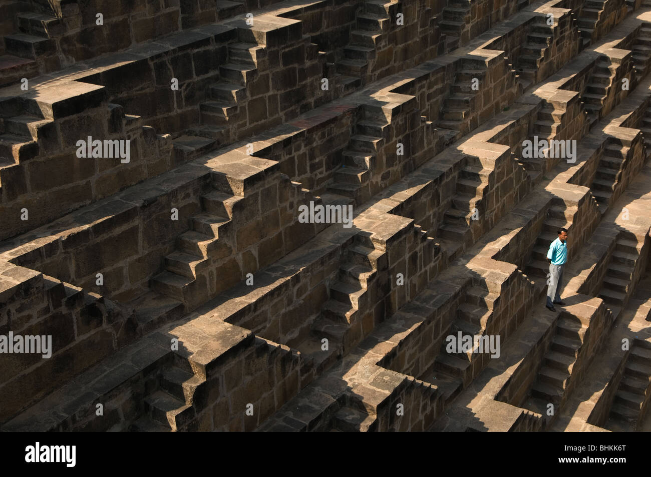 Step well outside Jaipur, Rajasthan, India Stock Photo - Alamy