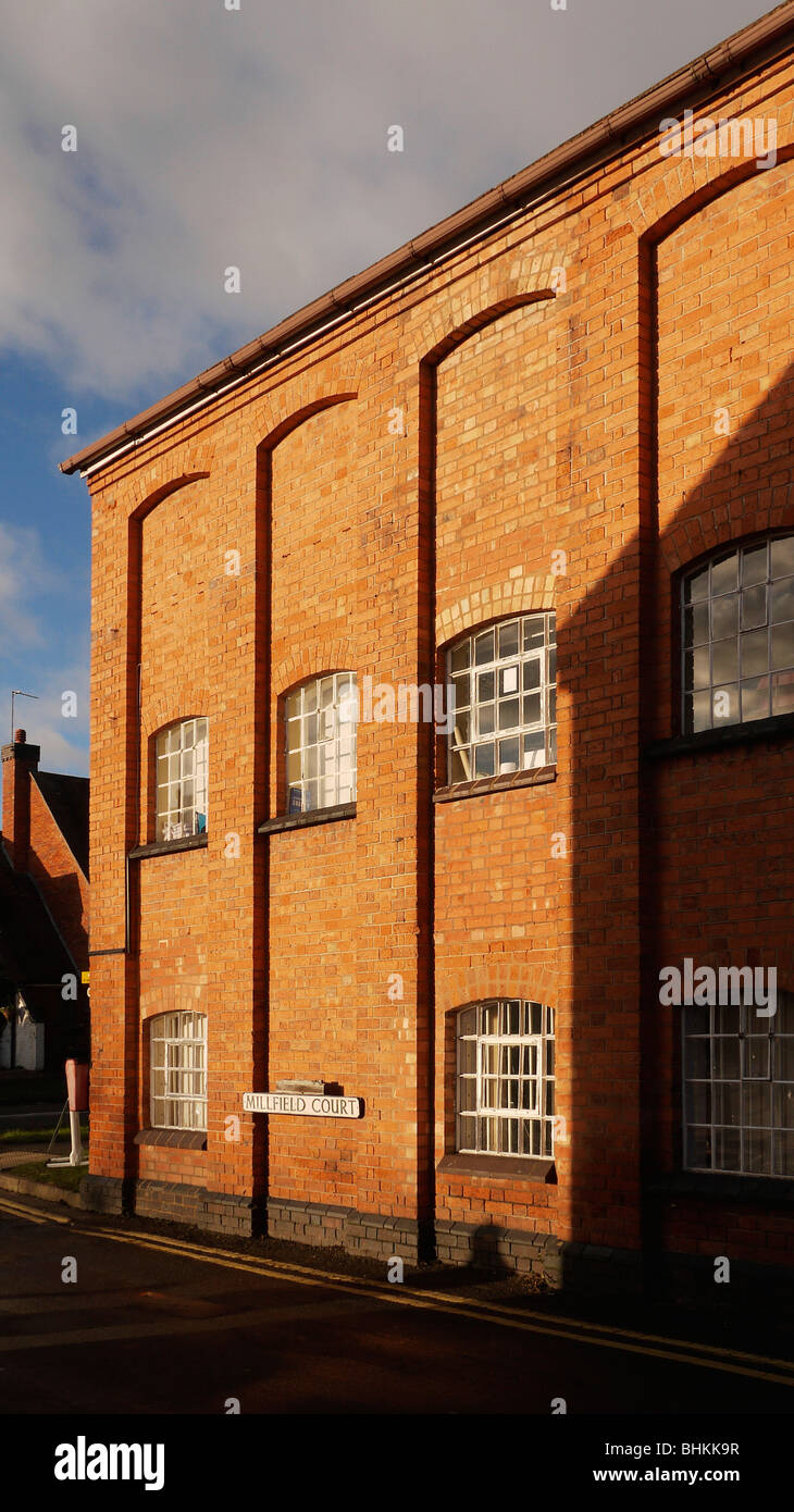 converted mill buildings Stock Photo - Alamy