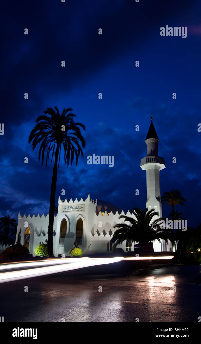 Mosque Marbella (King Abdul Aziz Mosque) - Andalusia, Spain Stock Photo ...