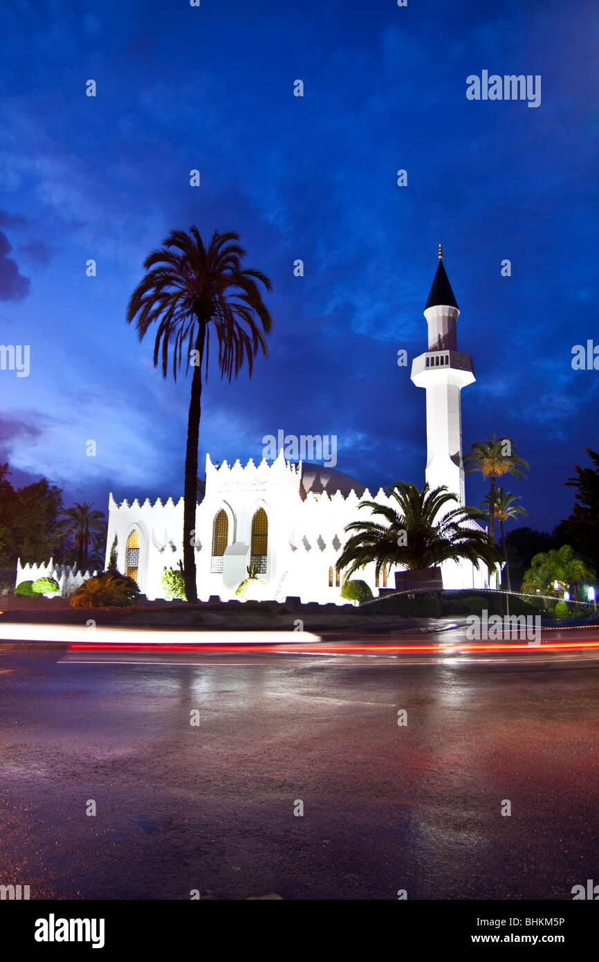 Mosque Marbella (King Abdul Aziz Mosque) - Andalusia, Spain Stock Photo ...