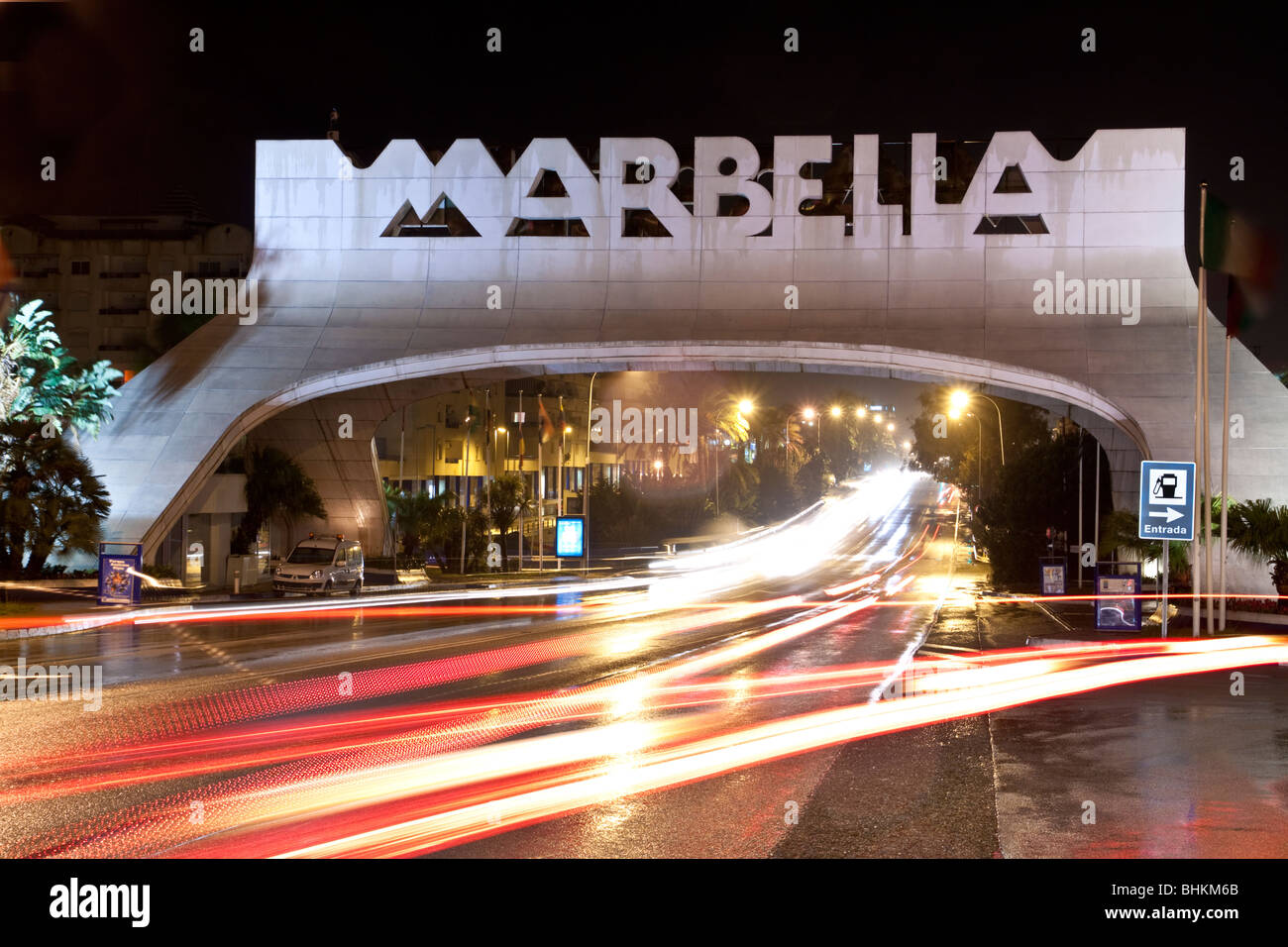 Welcome to spain sign hi-res stock photography and images - Alamy