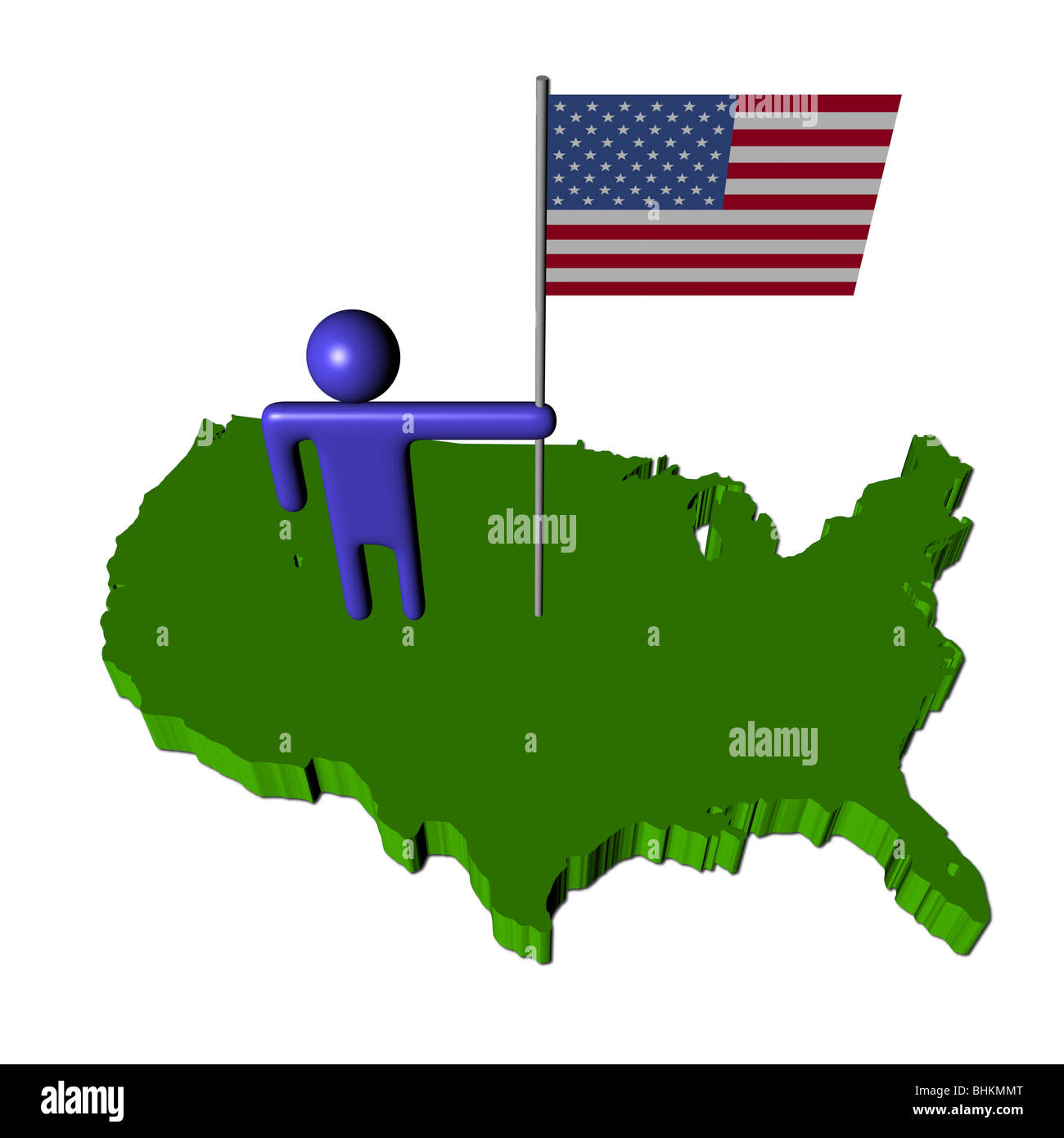 Patriot american map hi-res stock photography and images - Alamy