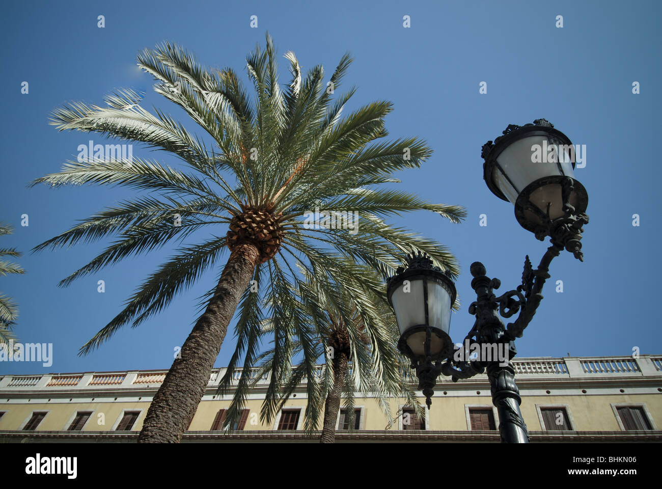 Placa Real, Barcelona, Spain Stock Photo - Alamy