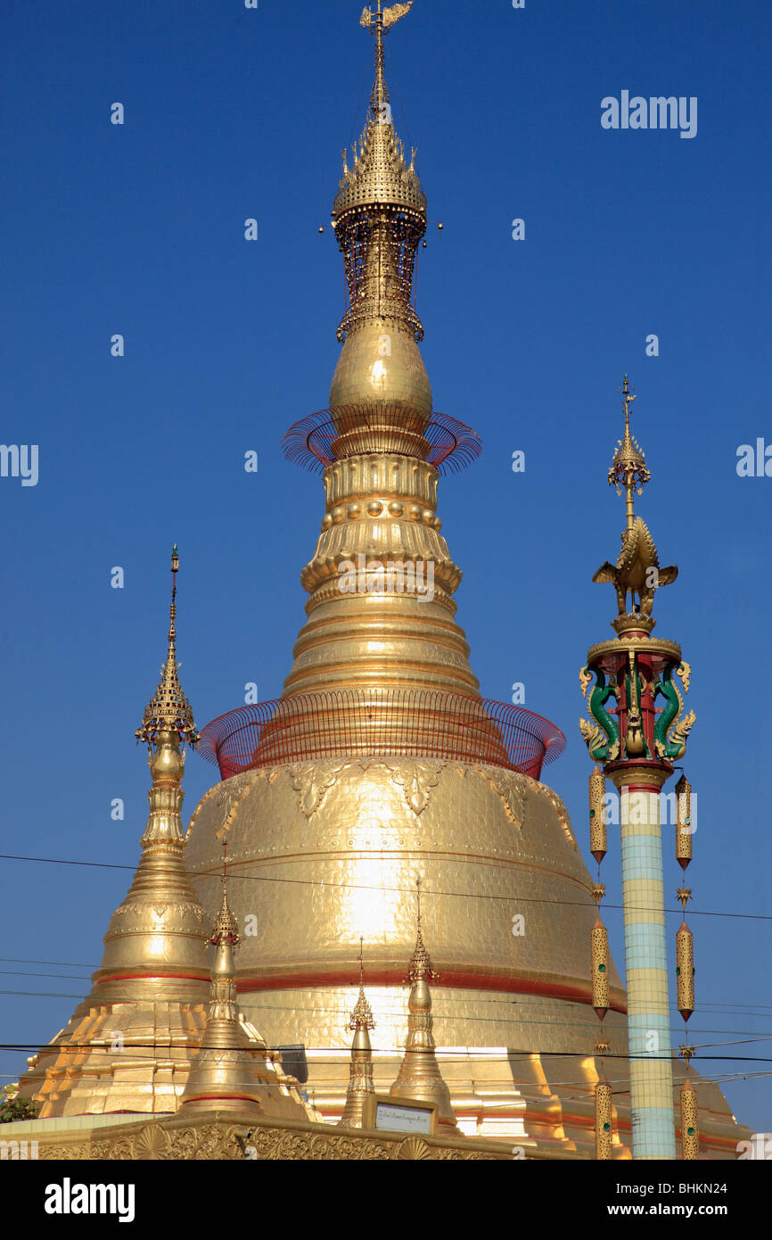 Myanmar, Burma, Yangon, Rangoon, Botataung Pagoda Stock Photo - Alamy