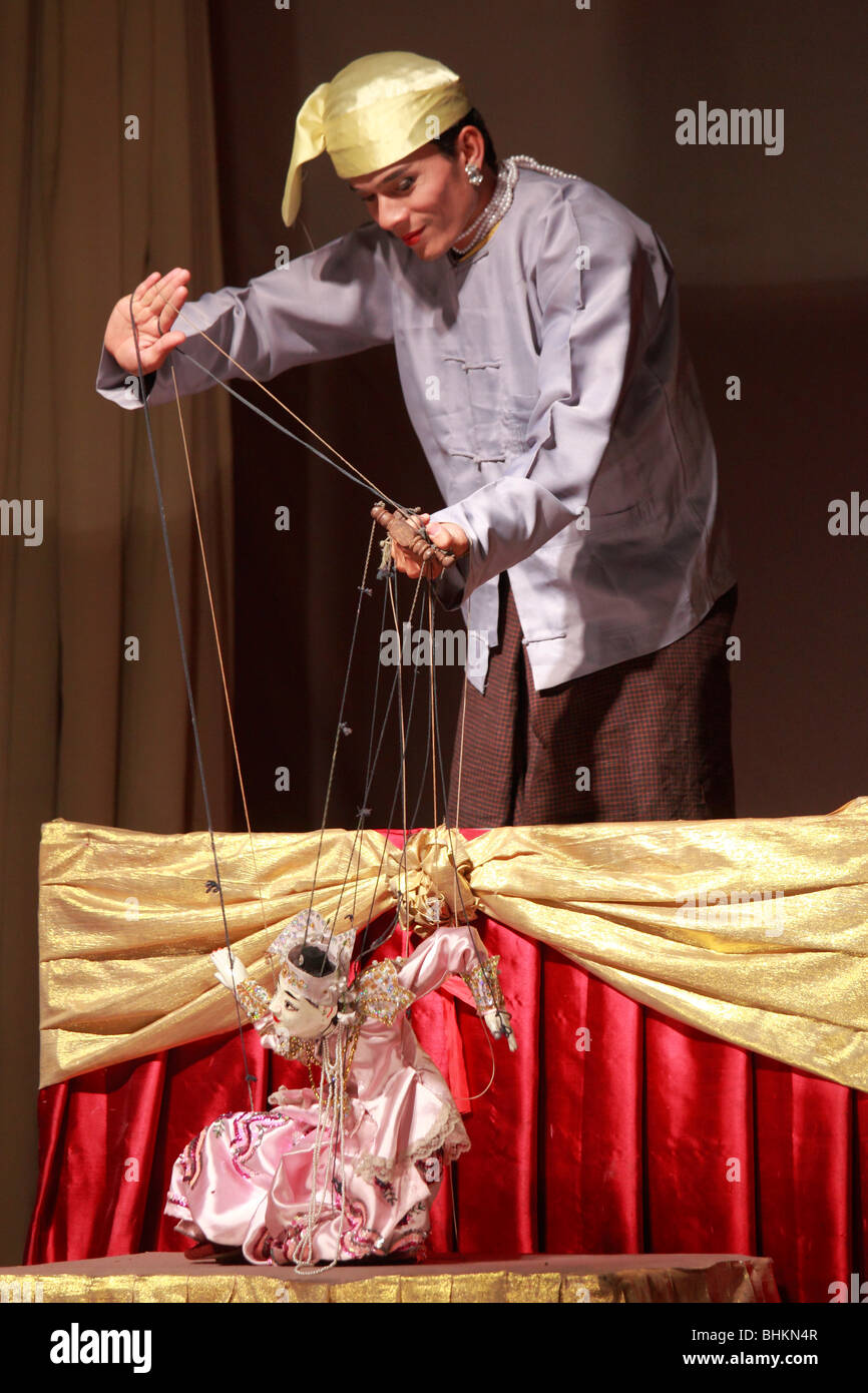 Burma puppet hi-res stock photography and images - Alamy
