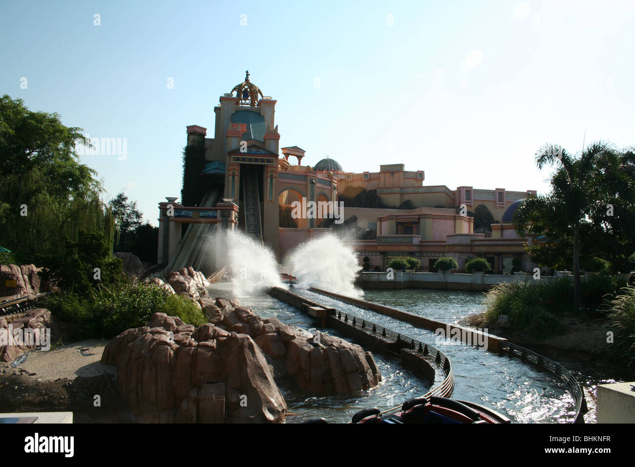 Journey to Atlantis SeaWorld Orlando Florida Stock Photo - Alamy