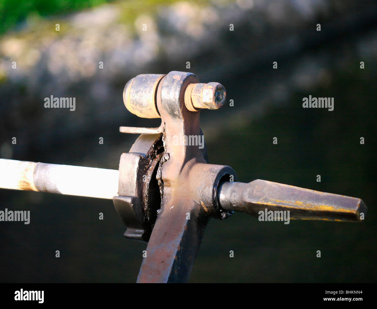 gear on canal lock Stock Photo - Alamy