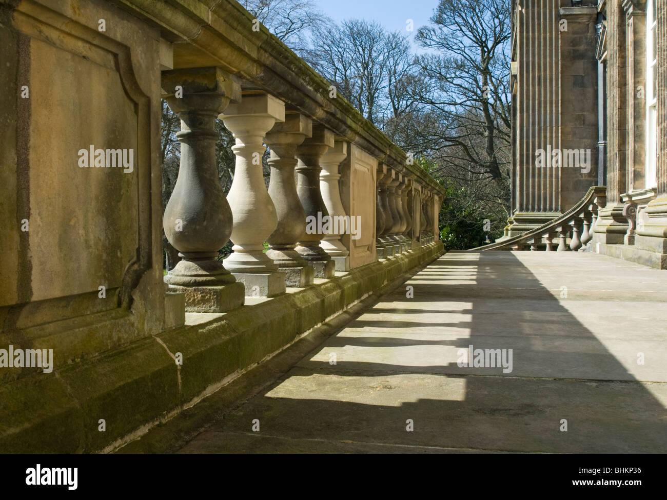 Stone terrace balustrade hi-res stock photography and images - Alamy