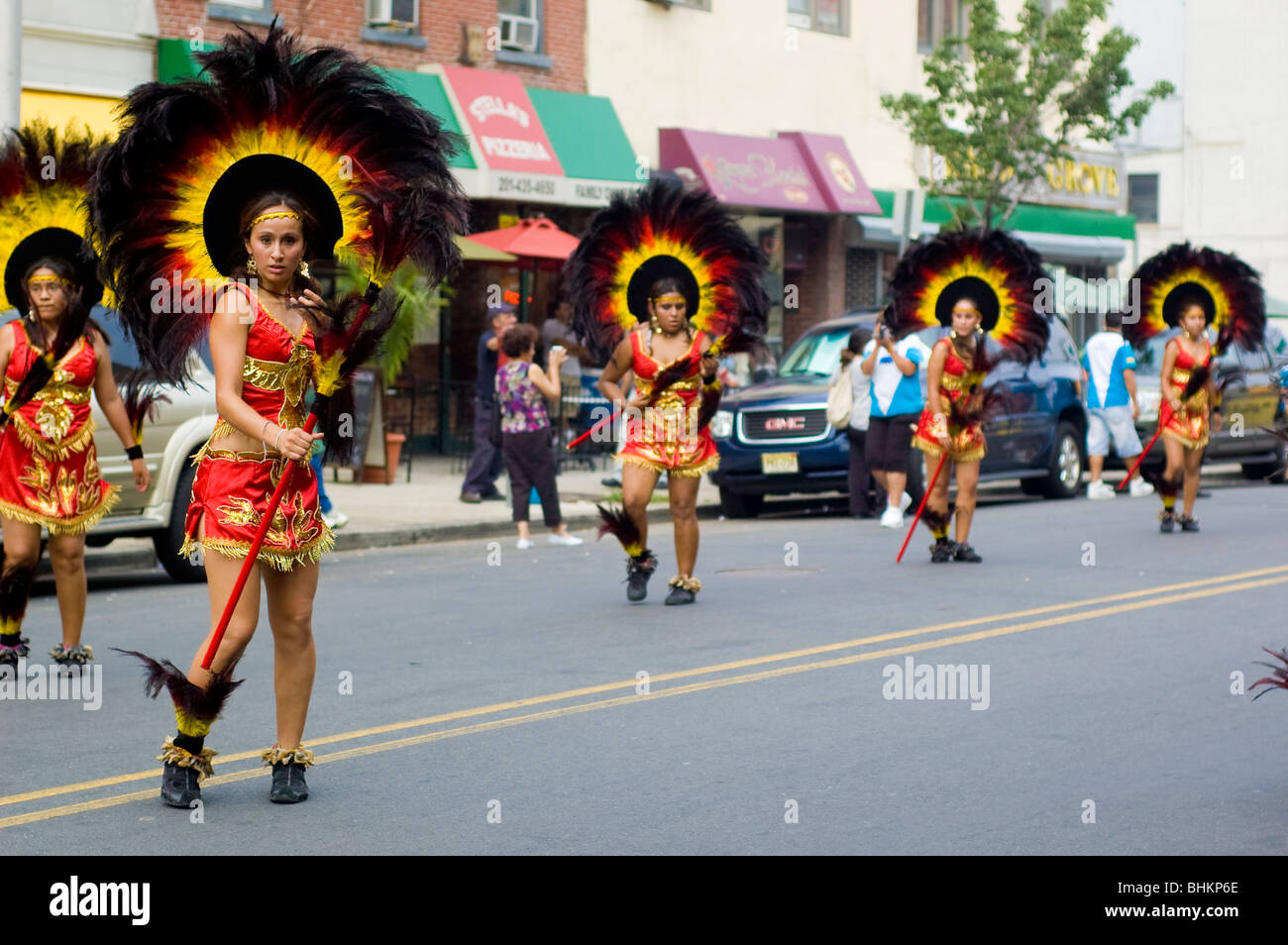 A Bolivian parade in Jersey City, NJ Stock Photo - Alamy