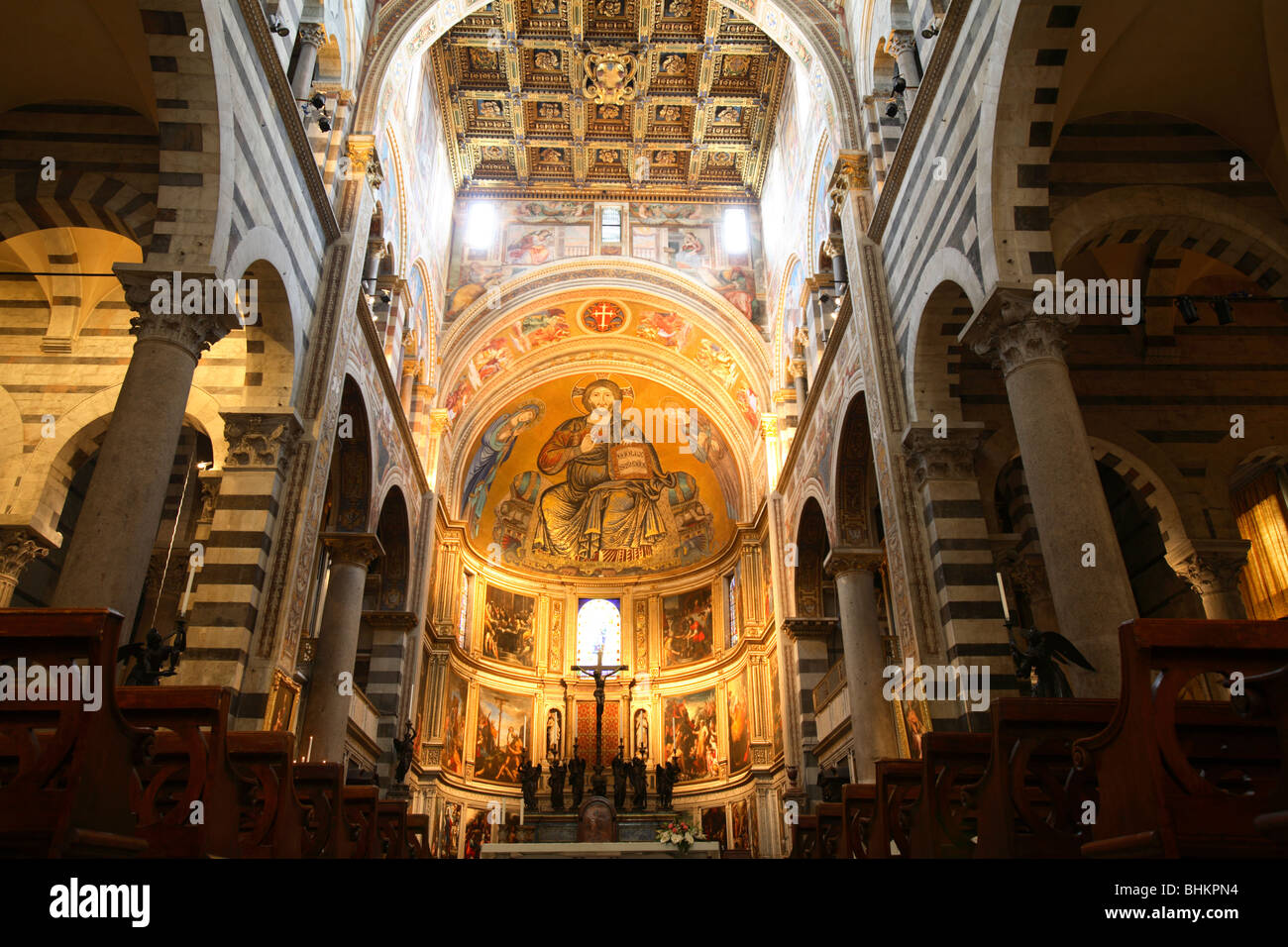Interior of Santa Maria Assunta cathedral, Pisa, Italy Stock Photo - Alamy