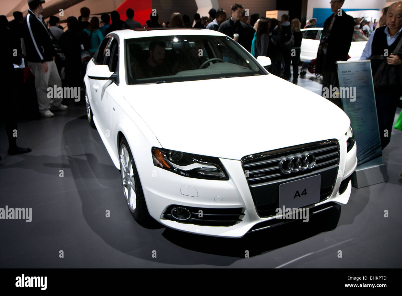 Audi A4 2022 White Sedan