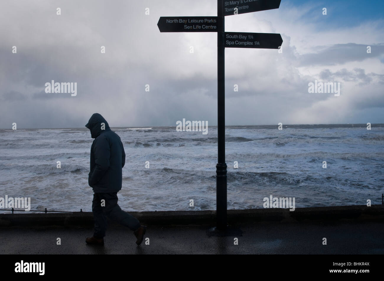 Scarborough road sign hi-res stock photography and images - Alamy