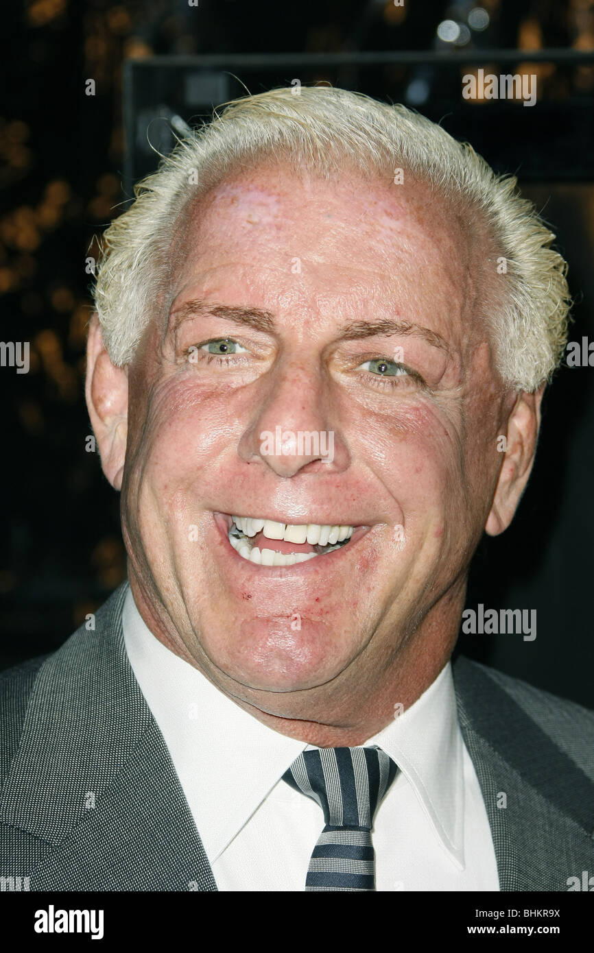 RICK FLAIR THE WRESTLER LOS ANGELES PREMIERE BEVERLY HILLS LOS ANGELES ...