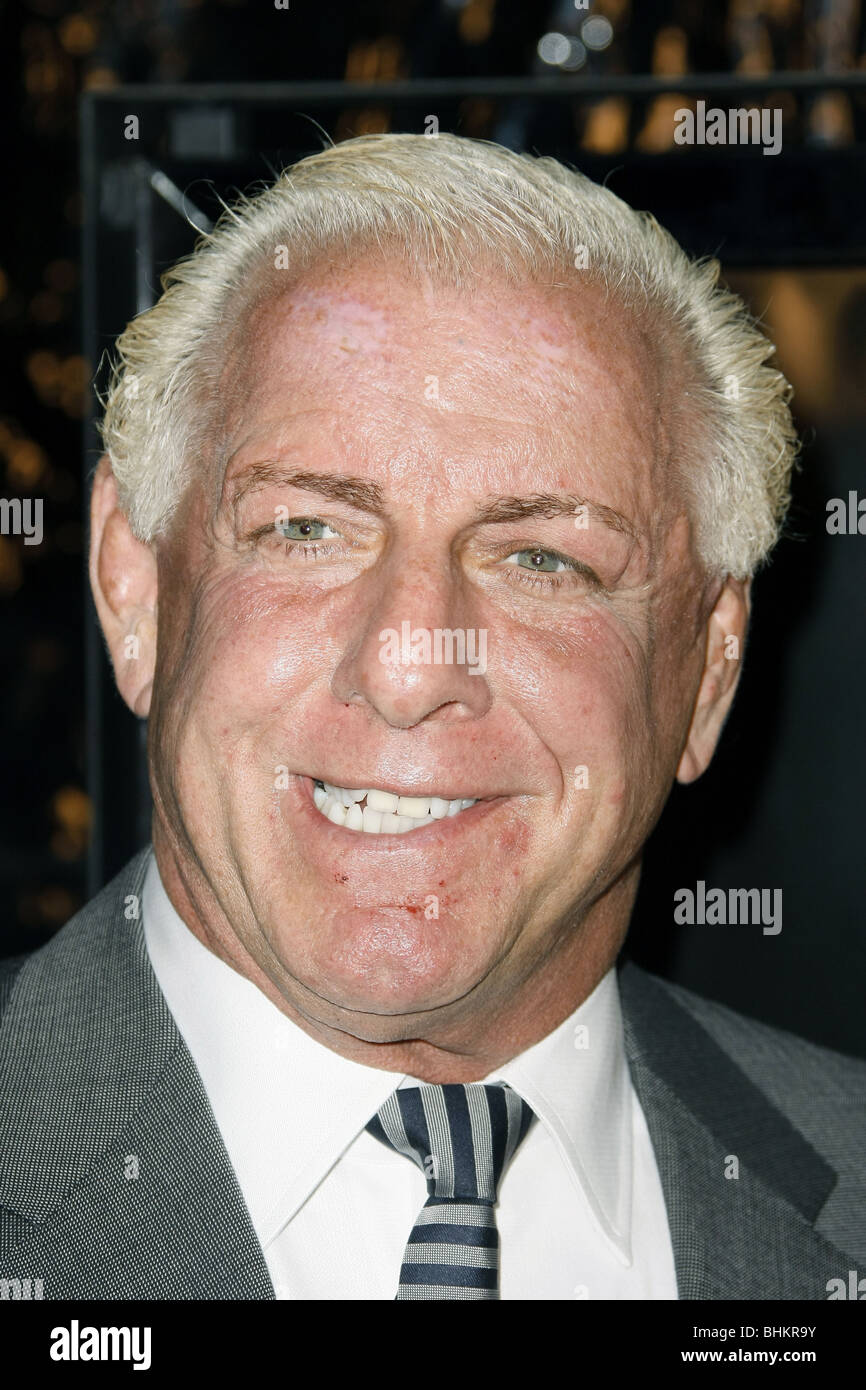 RICK FLAIR THE WRESTLER LOS ANGELES PREMIERE BEVERLY HILLS LOS ANGELES ...