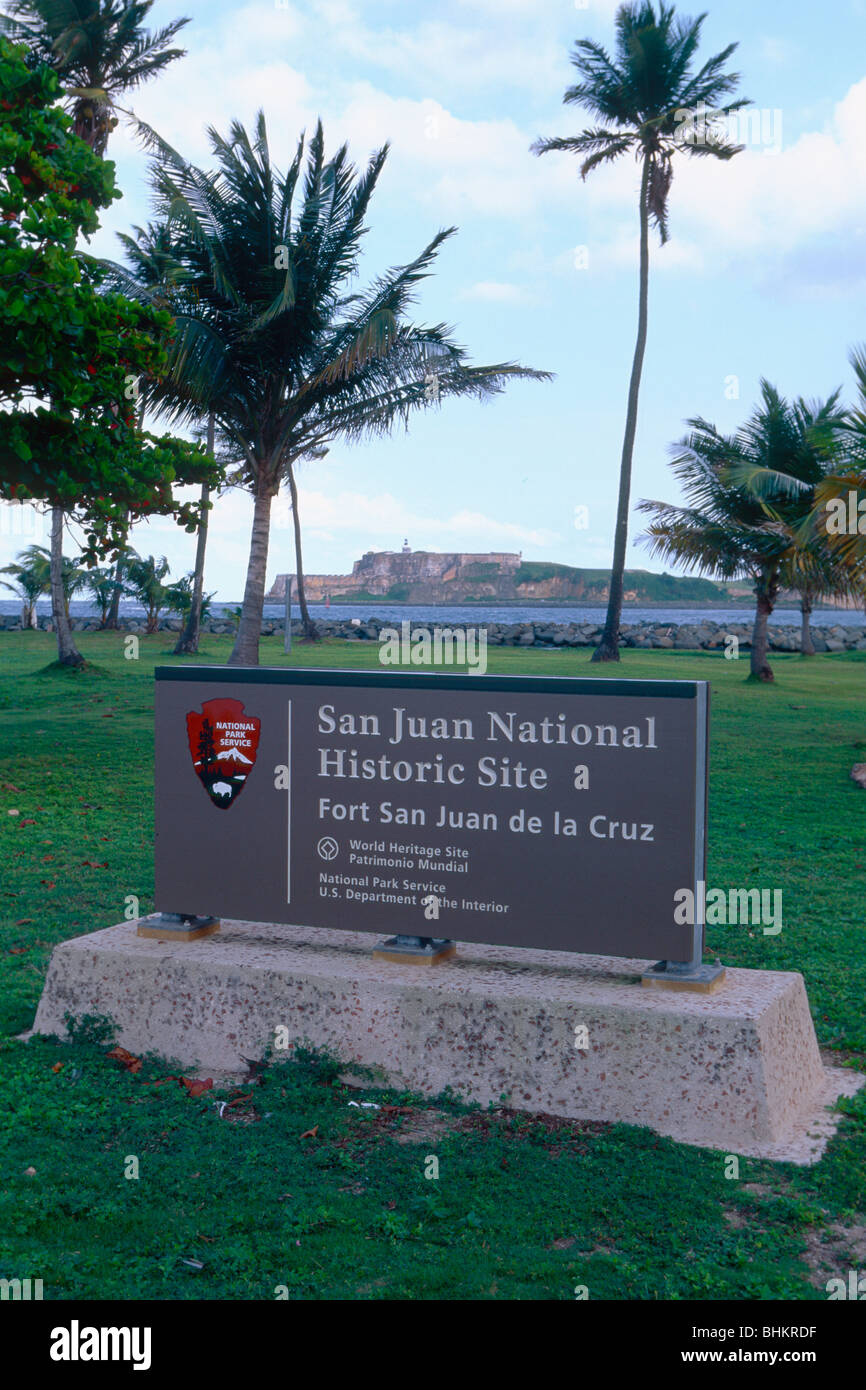 Puerto rico san juan sign hi-res stock photography and images - Alamy