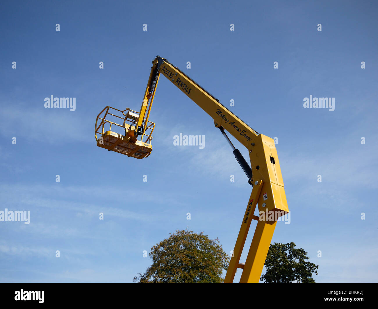 hoist on a building site Stock Photo - Alamy