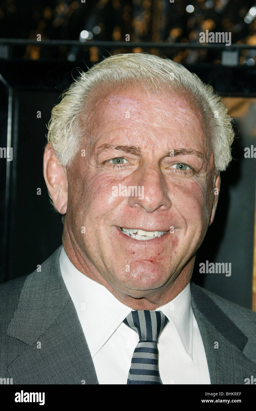 RICK FLAIR THE WRESTLER LOS ANGELES PREMIERE BEVERLY HILLS LOS ANGELES ...