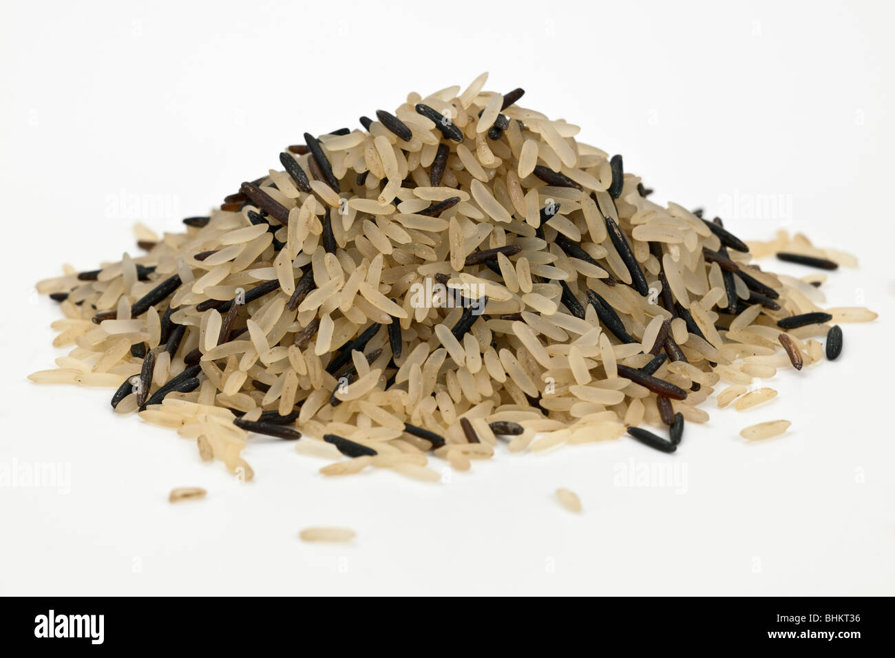 Pile of Long Grain Wild Rice Stock Photo - Alamy