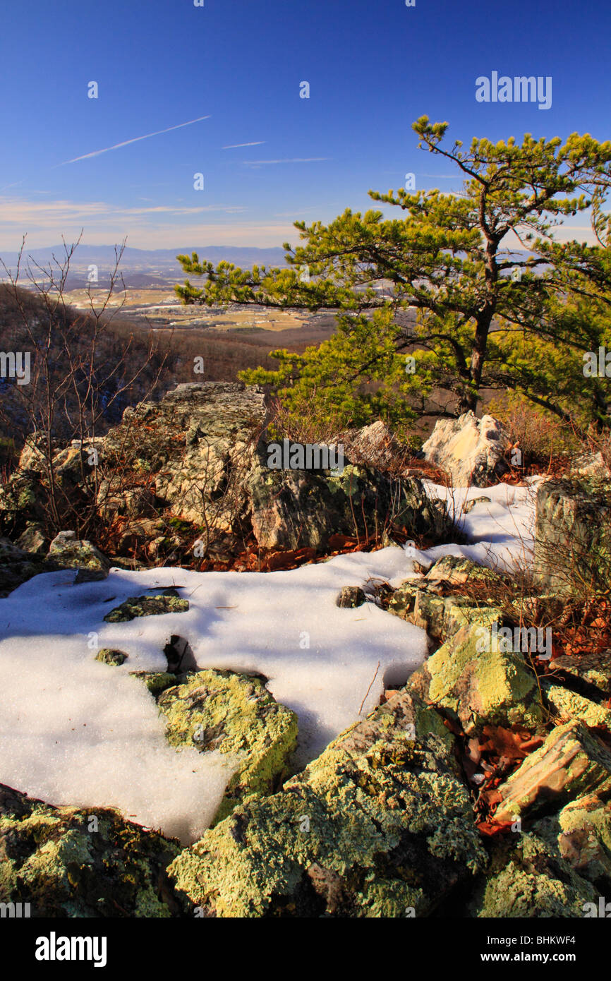 Chimney Rock, Rip Rap Trail, Near Appalachian Trail, Shenandoah ...