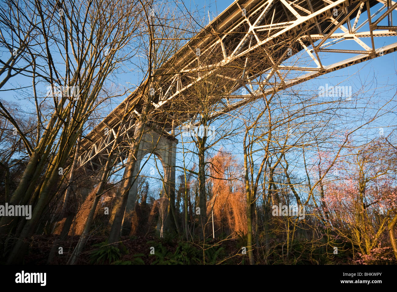 Aurora Bridge - Early Winter Morning, Seattle, Washington Stock Photo ...