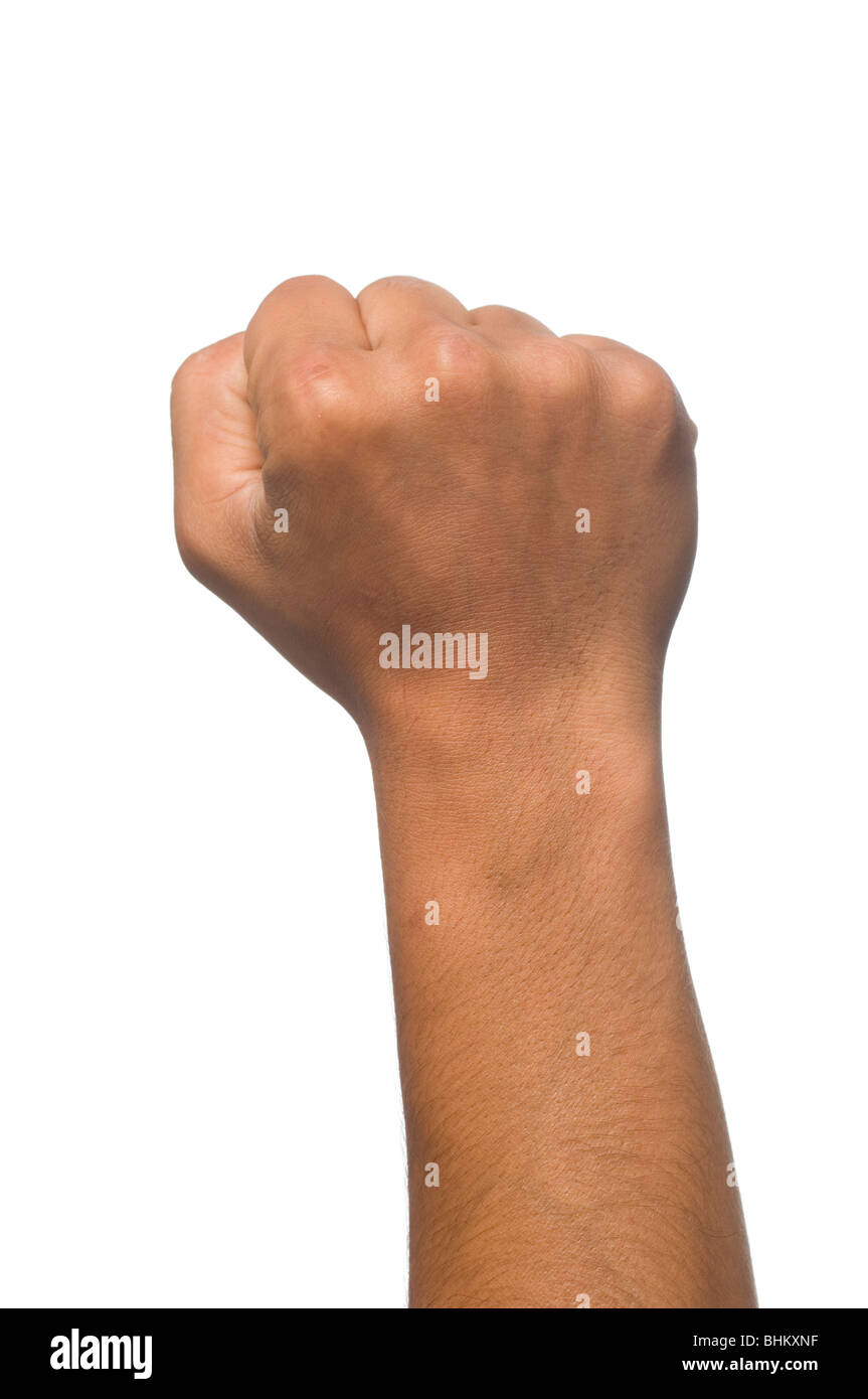 Clinched hands hi-res stock photography and images - Alamy