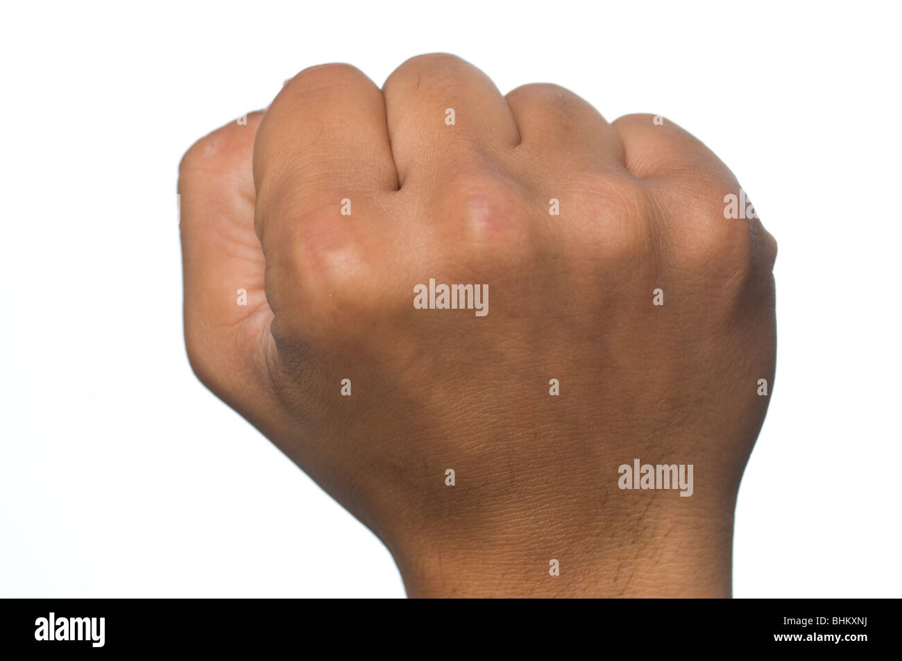 Clenched fist hand fingers hi-res stock photography and images - Alamy