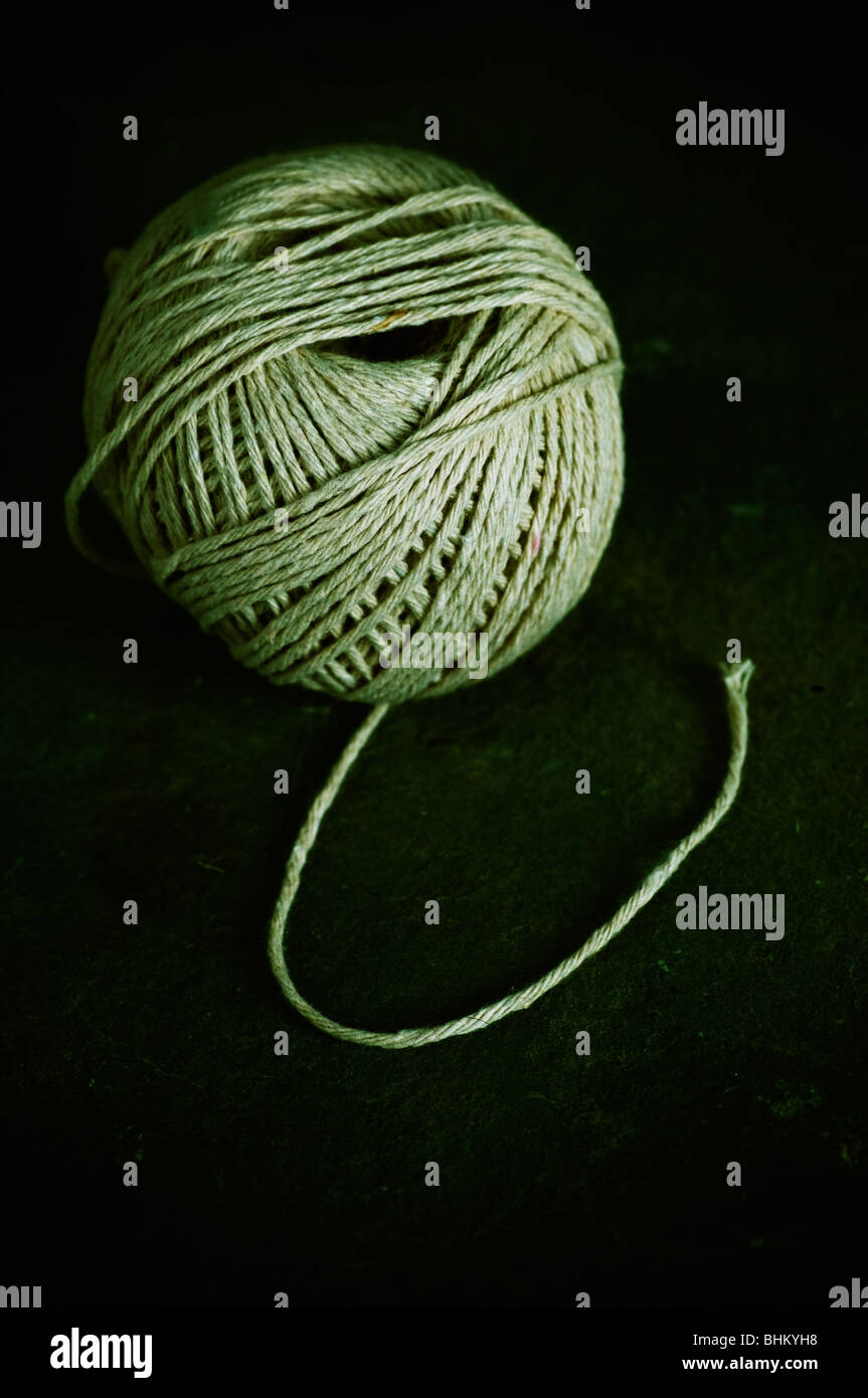 Ball of string Stock Photo - Alamy