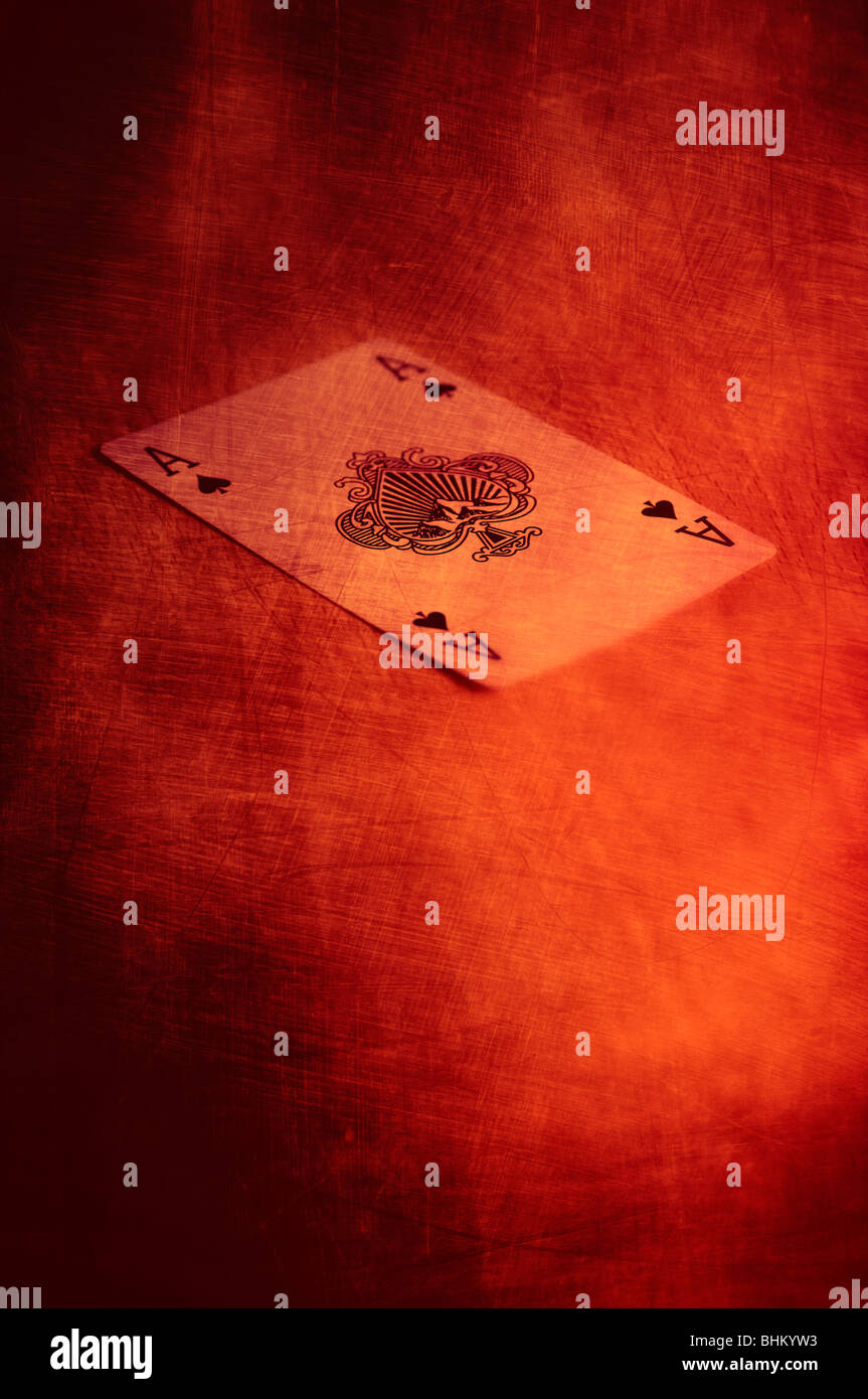 Ace of spades playing card hi-res stock photography and images - Alamy