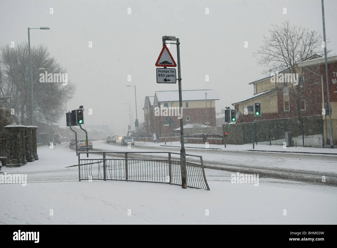 English snow storm hi-res stock photography and images - Alamy