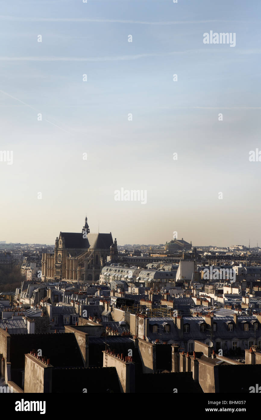 View over Paris, France Stock Photo - Alamy